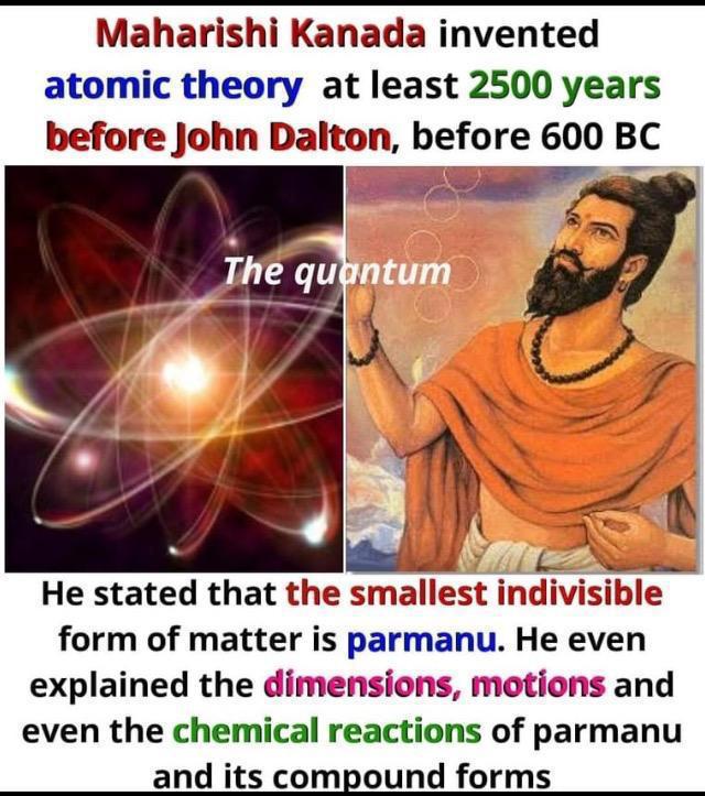 THE FATHER OF ATOMIC THEORY -ACHARYA KANAD – Indian Ancient Scientists ...